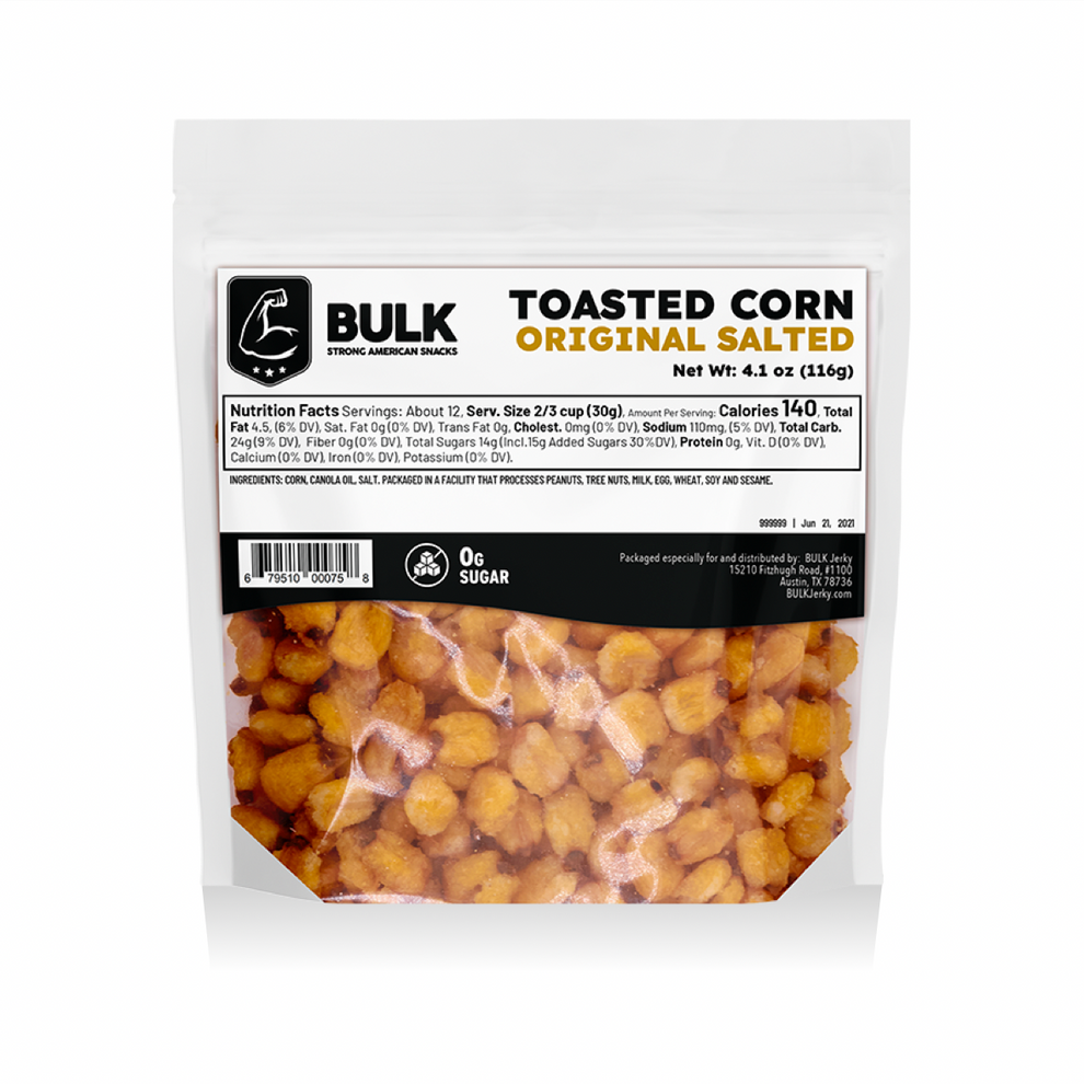 Original Salted Toasted Corn – Bulk Jerky
