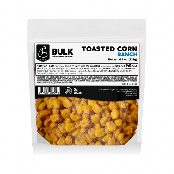 Ranch Toasted Corn – Bulk Jerky